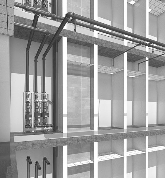 Modular Sprinkler Construction | Project Fire